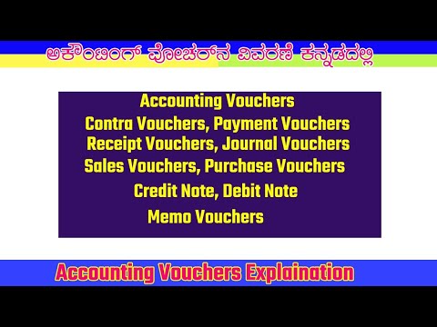 contra,payment,recepit,sales, purchase voucher explaination - YouTube