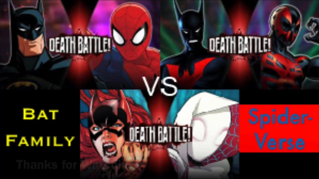 Bat Family vs Spider-Verse (DC vs Marvel) | Death Battle - YouTube