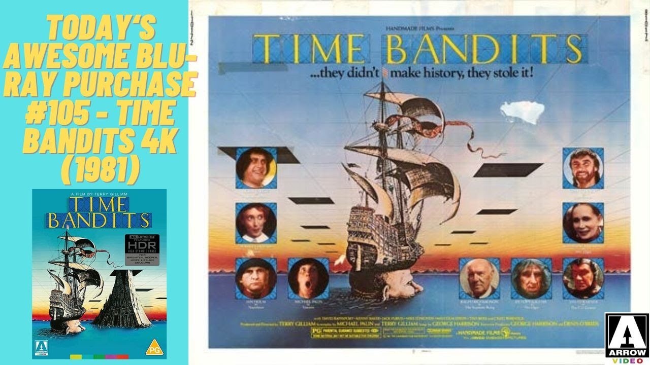 TODAY'S AWESOME BLU-RAY PURCHASE #105 - Time Bandits 4K (1981) - YouTube