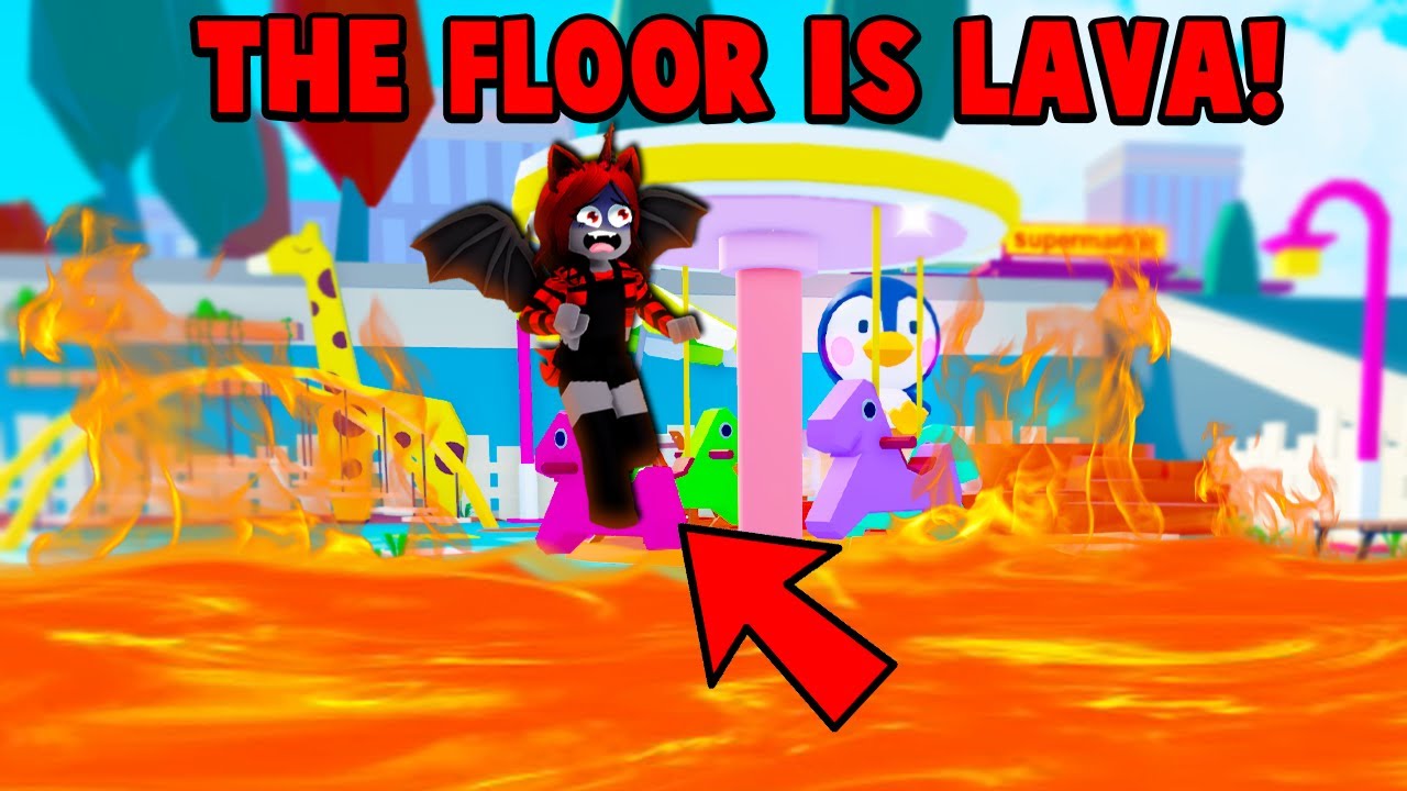 The Floor Is Lava *EXTRA HOT* (Roblox) - YouTube