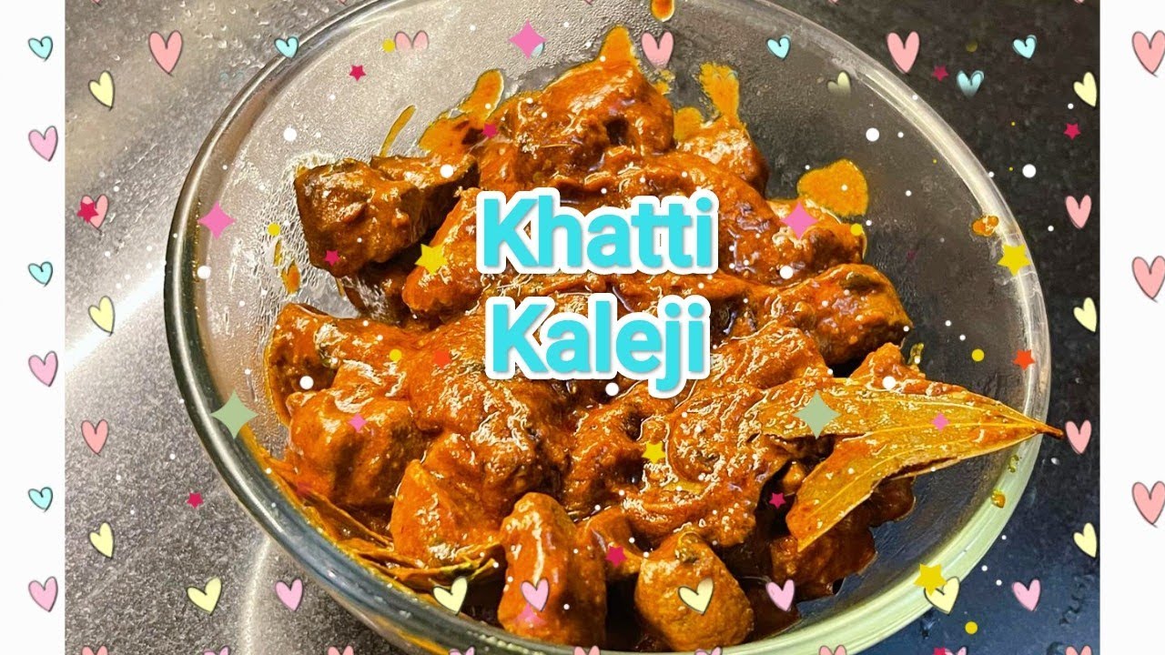Just 15 minutes....yummy and easy khatti Kaleji recipe..!! #cooking# ...
