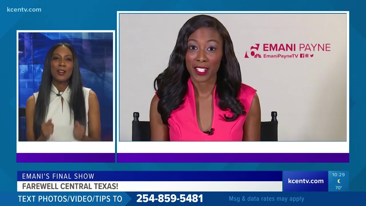 Emani Payne KCEN TV Sign Off May 10th 2020 10pm - YouTube