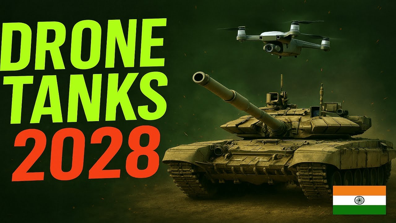 Indian Army’s New Tank Drones | Future of Armored Warfare Explained ...