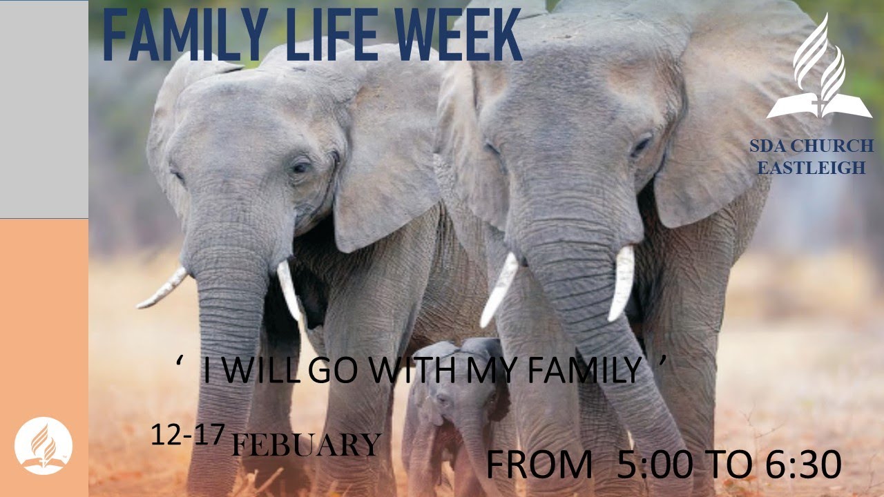 FAMILY LIFE WEEK | DAY 6 |'I WILL GO WITH MY FAMILY'| 18-02-2022 - YouTube