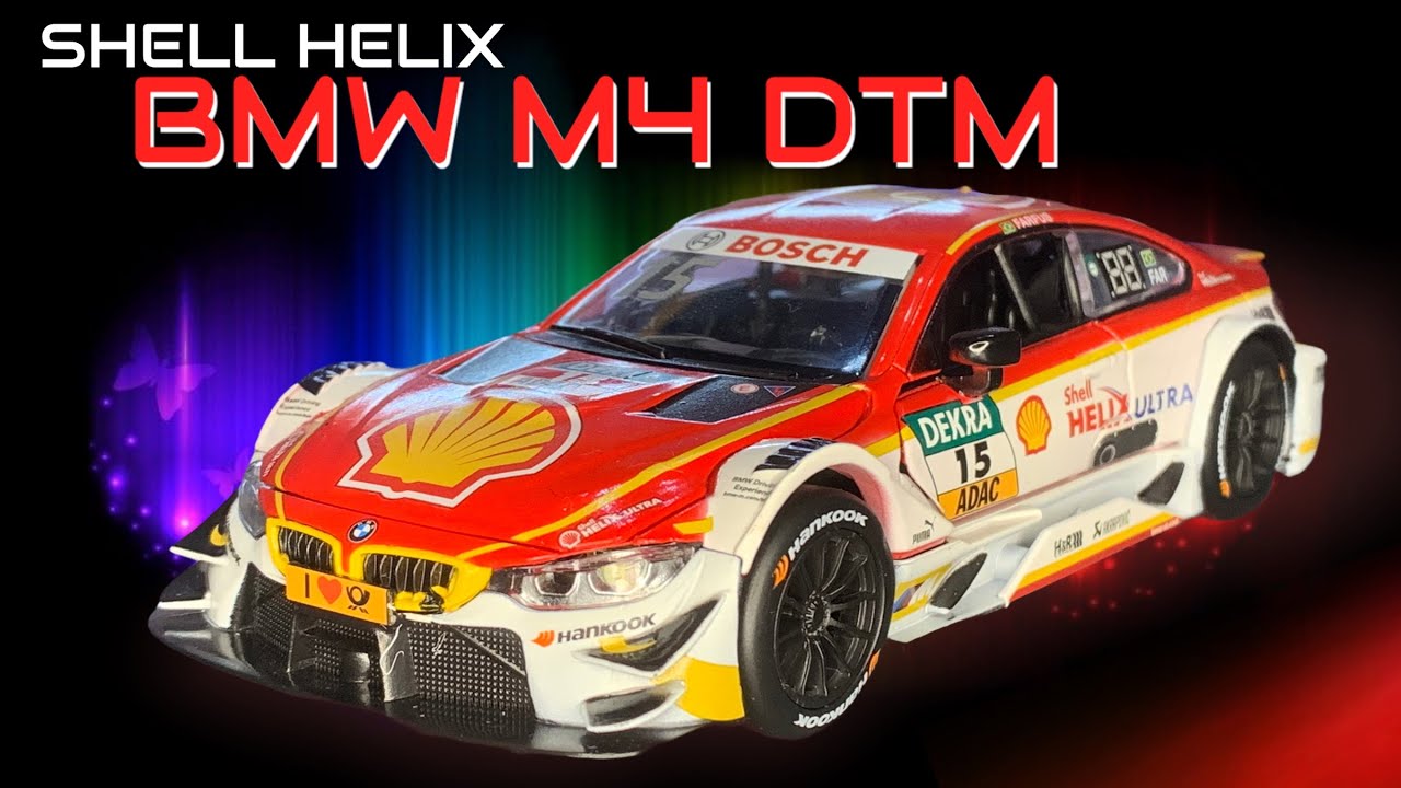 Shell Helix BMW M4 DTM 1/32 Scale Diecast Model Car | Miniature ...