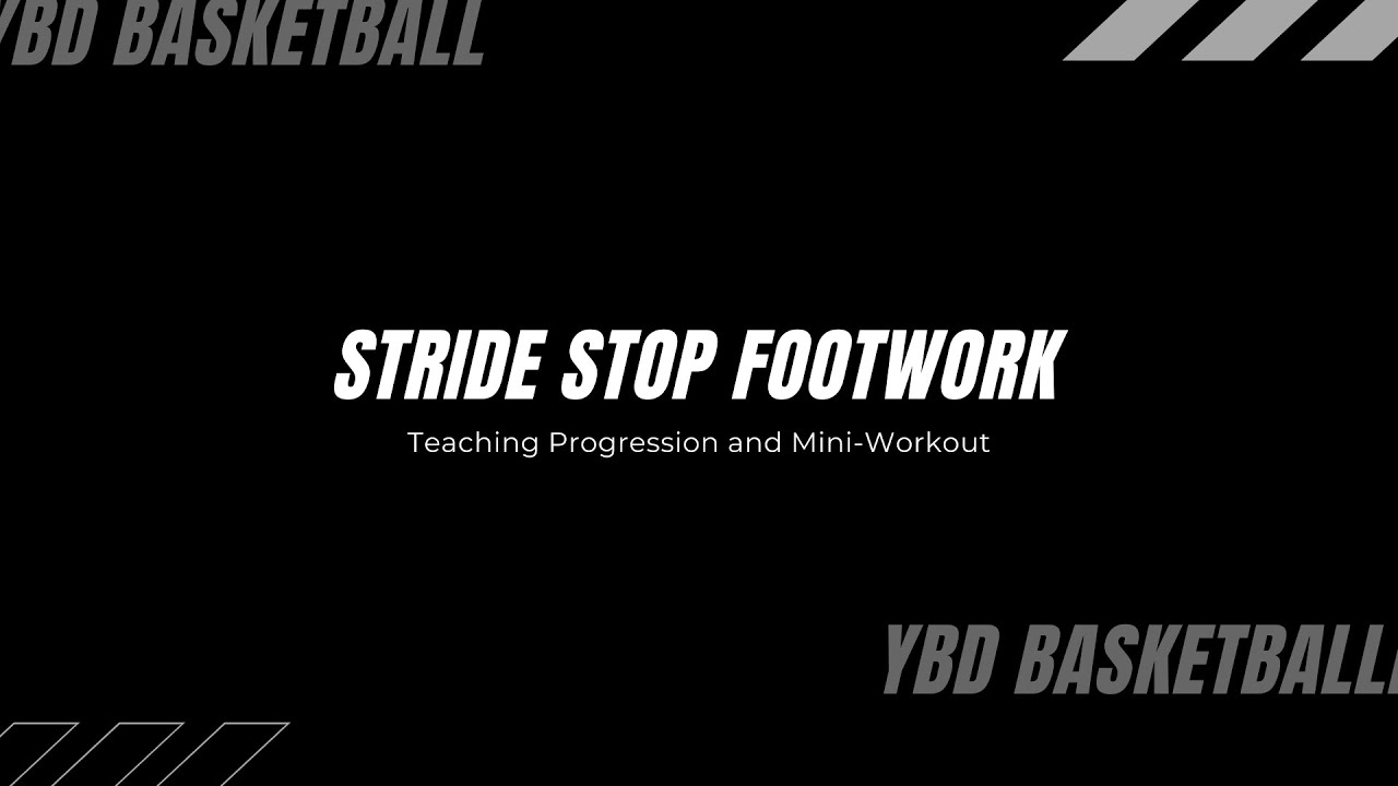 Stride Stop Footwork - YouTube