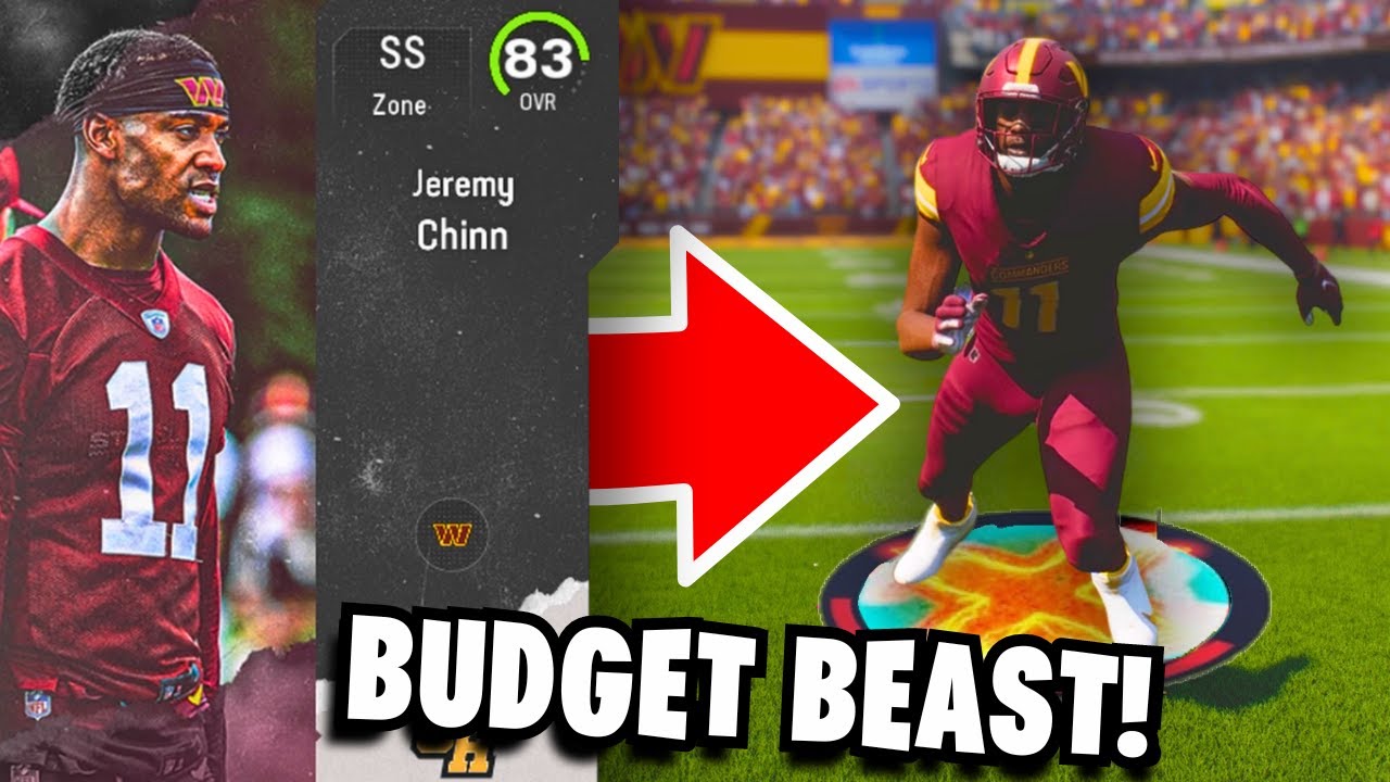 JEREMY CHINN IS A BUDGET BEAST! | WASHINGTON COMMANDERS THEME TEAM ...