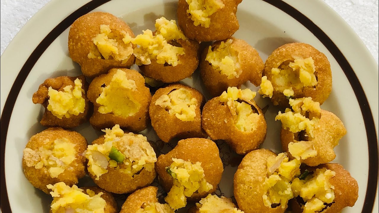 Alu Fuchka | Potato pani puri | Fuchka without chickpea | Alu ki gol ...