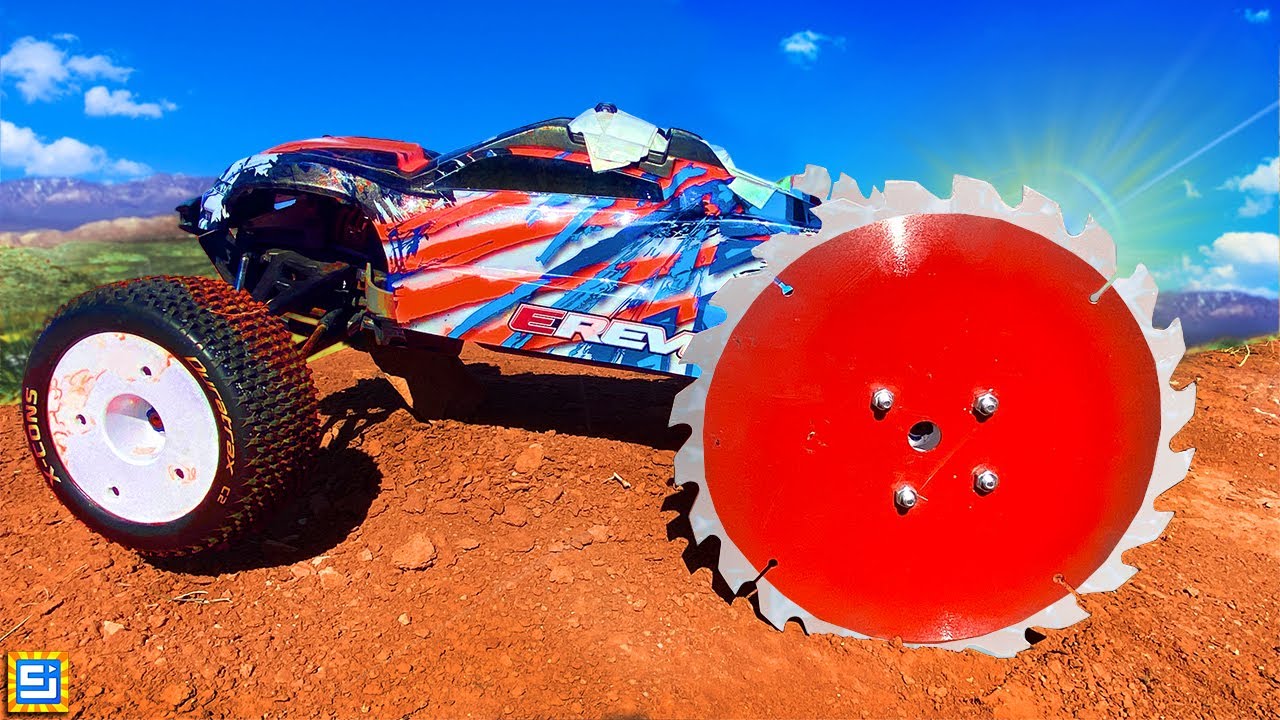 Apocalypse RC Car Saw Blade Reaper Weapon! - YouTube
