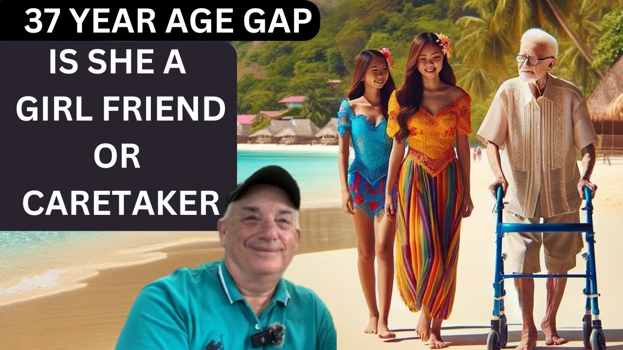 37 YEAR AGE GAP RELATIONSHIP IS SHE A GIRLFRIEND OR CAREGIVER - YouTube