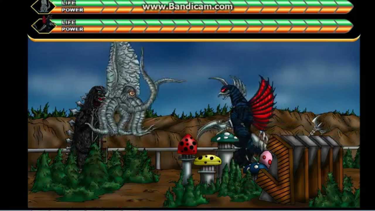 Gezora Vs. Gigan 2004 - Godzilla Daikaiju Battle Royale - YouTube