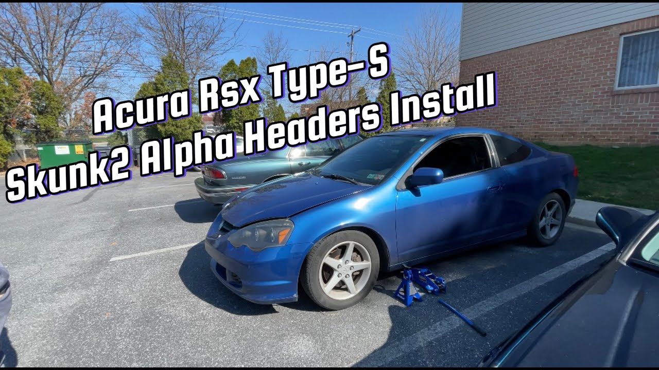 Acura RSX Skunk 2 Header Install Explained - YouTube