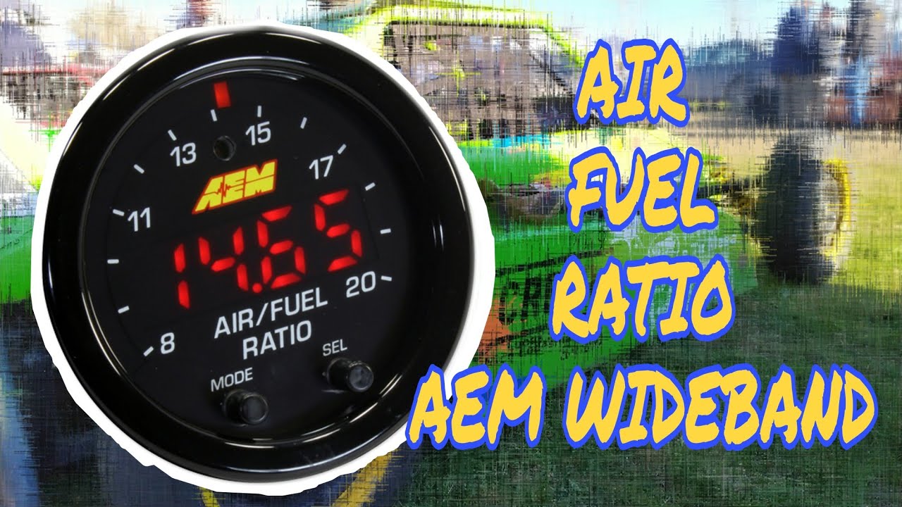 Sonda AFR Wideband AEM- Tenemos Wide en el auto ! - YouTube