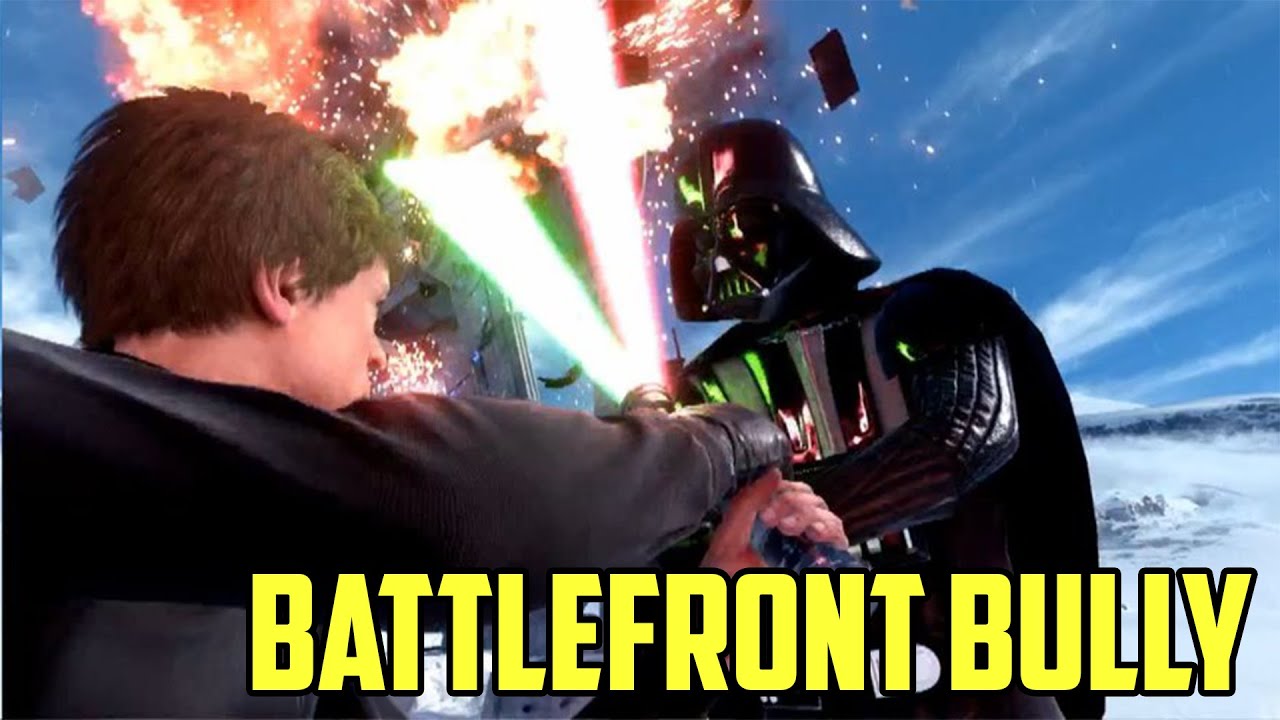 BATTLEFRONT BULLY! Holding My Team Hostage, The Epic Trickshot! Star ...