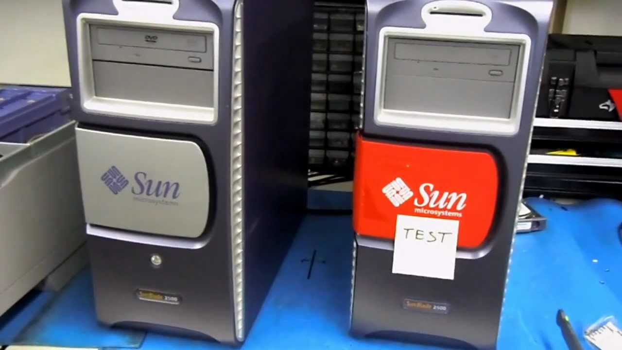 Sunblade 2500 Silver and Sunblade 2500 Red Part #1 - YouTube