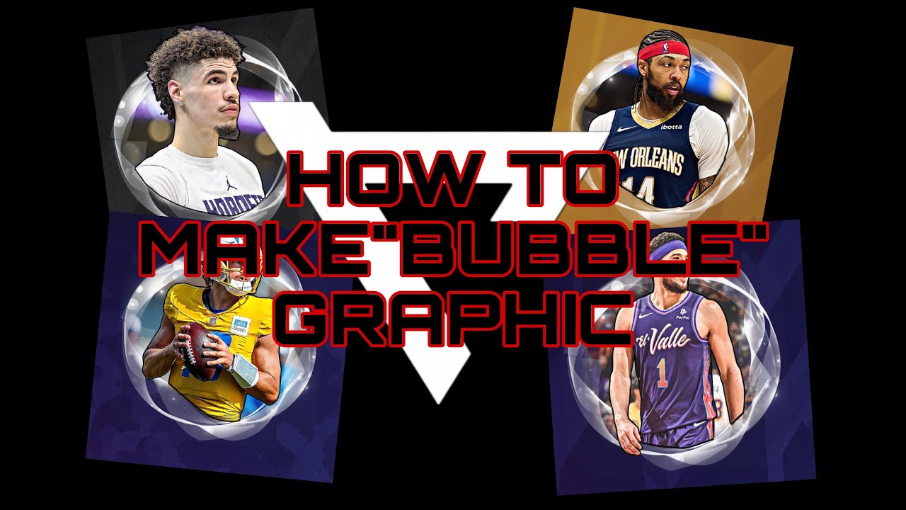 How to make bubble graphic ig - YouTube