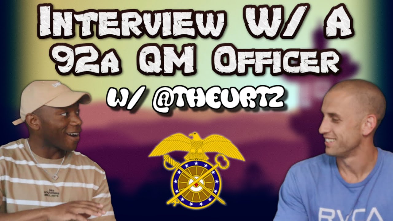 Interview with 92A QM Officer - YouTube