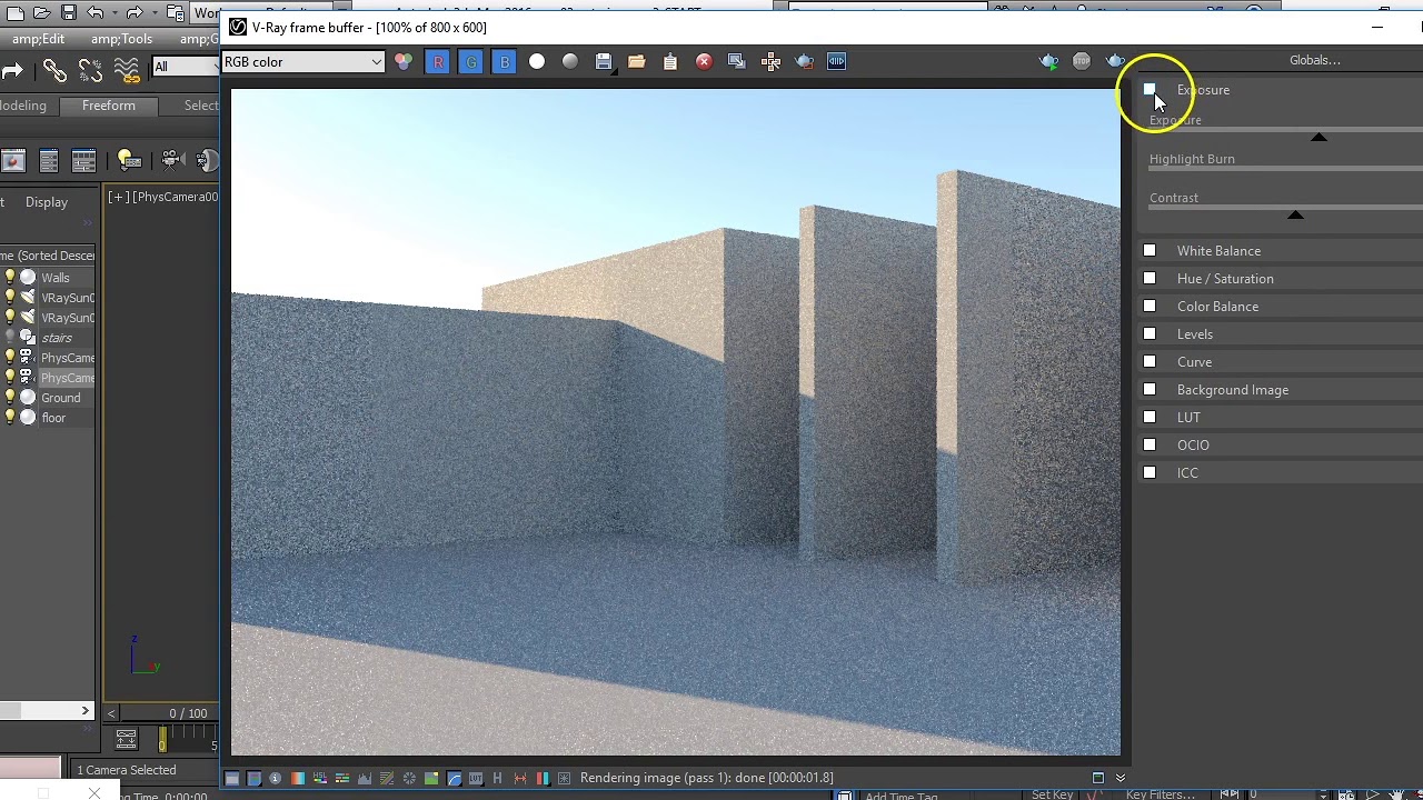 Vray sun & Physical Camera - YouTube