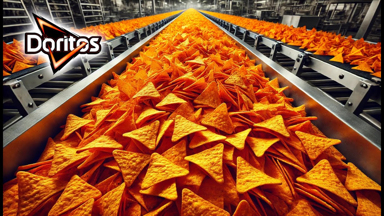 How Millions of Doritos Are Made in a Factory | Doritos Factory Process ...
