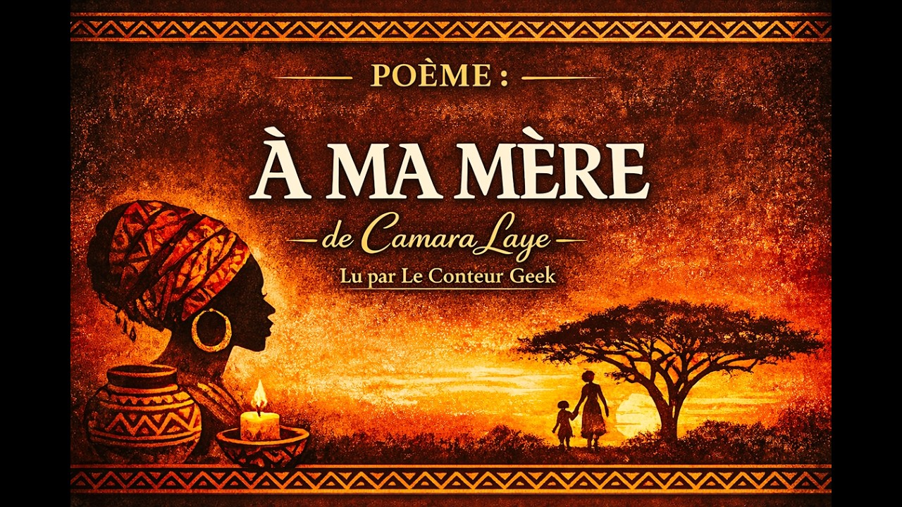 Poème : À MA MÈRE de Camara Laye - Lu par Le Conteur Geek - YouTube
