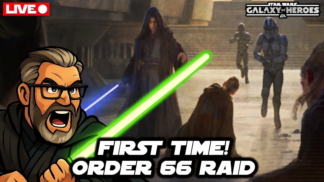 Nooch2Gud LIVE!!! My First Order 66 Raid Attempts! Plus Roster Reviews ...