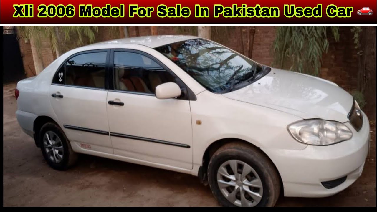 Uasd Car Xli 2006|| Toyota Corolla Xli 2006 Model For Sale - YouTube