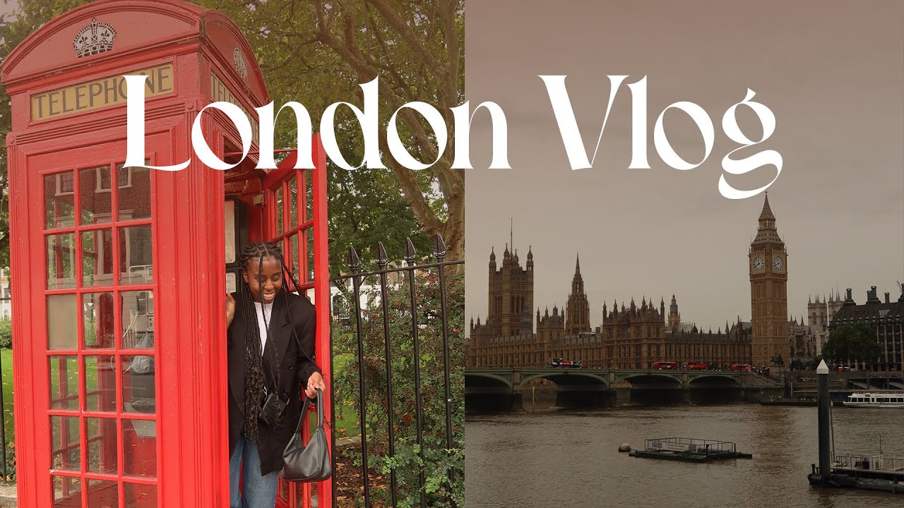 LONDON TRAVEL VLOG | Exploring the city & trying lots of food... - YouTube