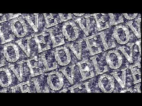 Stock Footage Glitter Text alphabet letter sparkling LOVE 1 HD