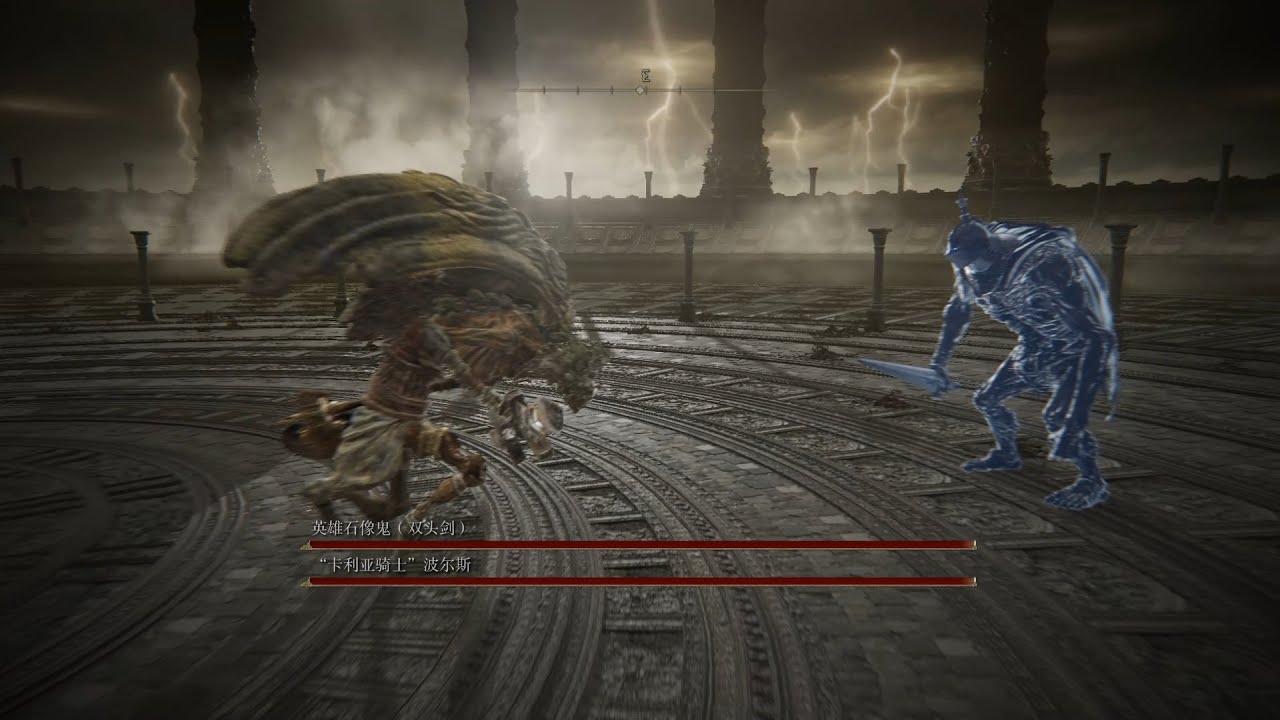 ELDEN RING Boss VS Boss Golem vs Valiant Gargoyle vs Troll Knight - YouTube