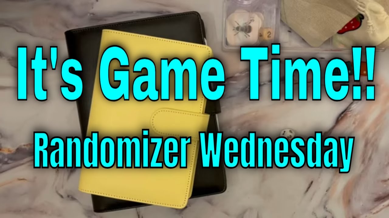 Randomizer Wednesday: It's Game Time!!! Saving Money The Fun Way - YouTube