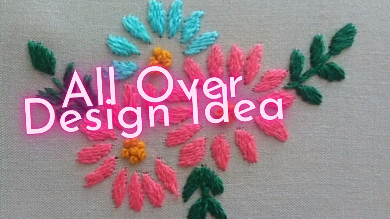Simple All Over Design Idea - YouTube