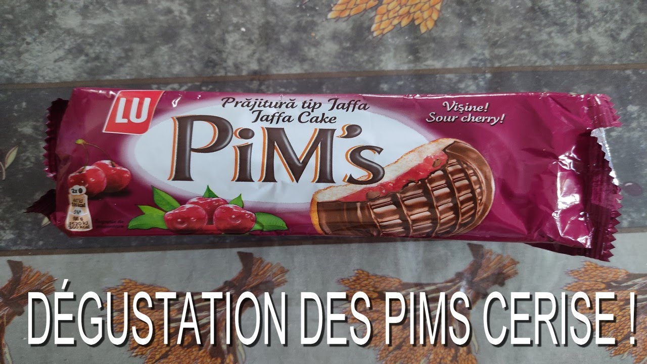Je teste les véritables PIMS à la cerise ! - YouTube