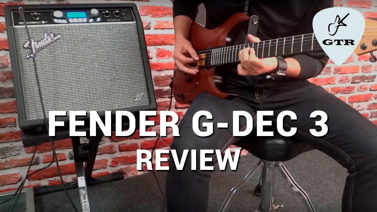 Fender G-DEC 3 | Review por André Medeiros - YouTube
