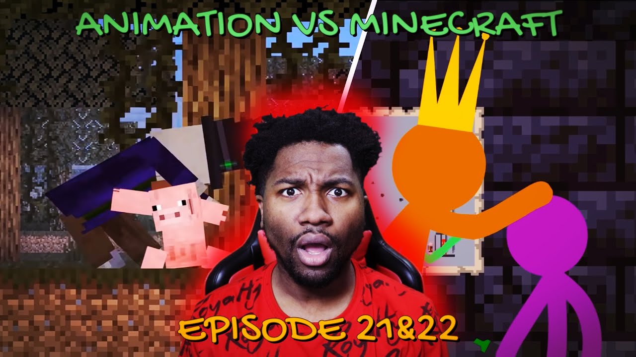 VOICE ACTOR REACTS: Animation vs Minecraft | Episode 21&22 | THE PLOT ...