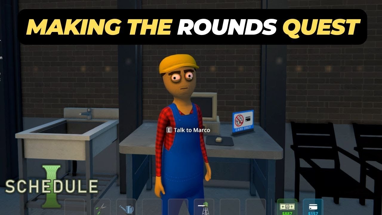 How to Complete Making the Rounds Quest in Schedule I - YouTube