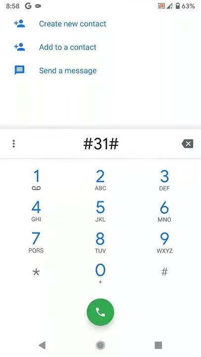 How to call anyone with private number or unknown number - YouTube