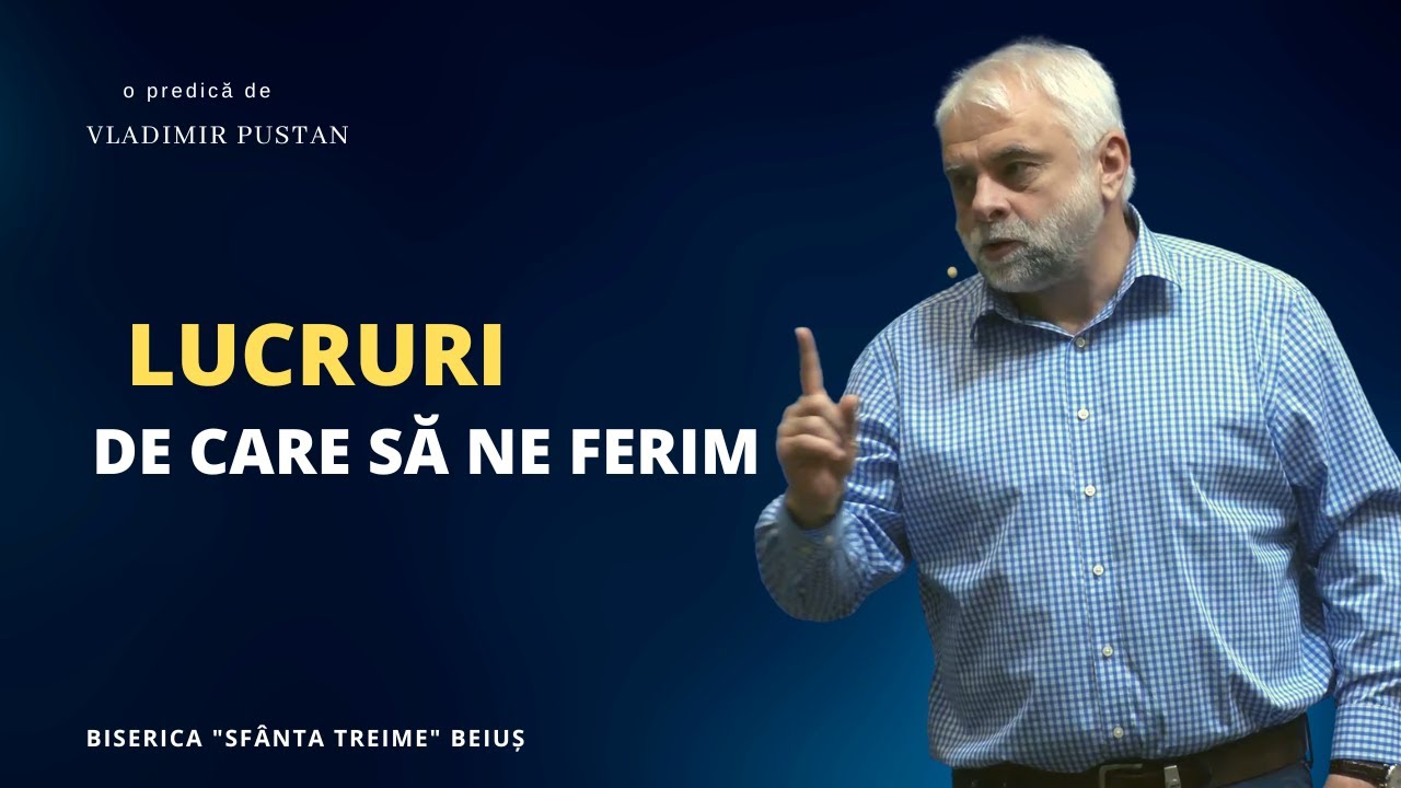 Vladimir Pustan | Lucruri de care să ne ferim | Cireșarii TV | 29.01. ...