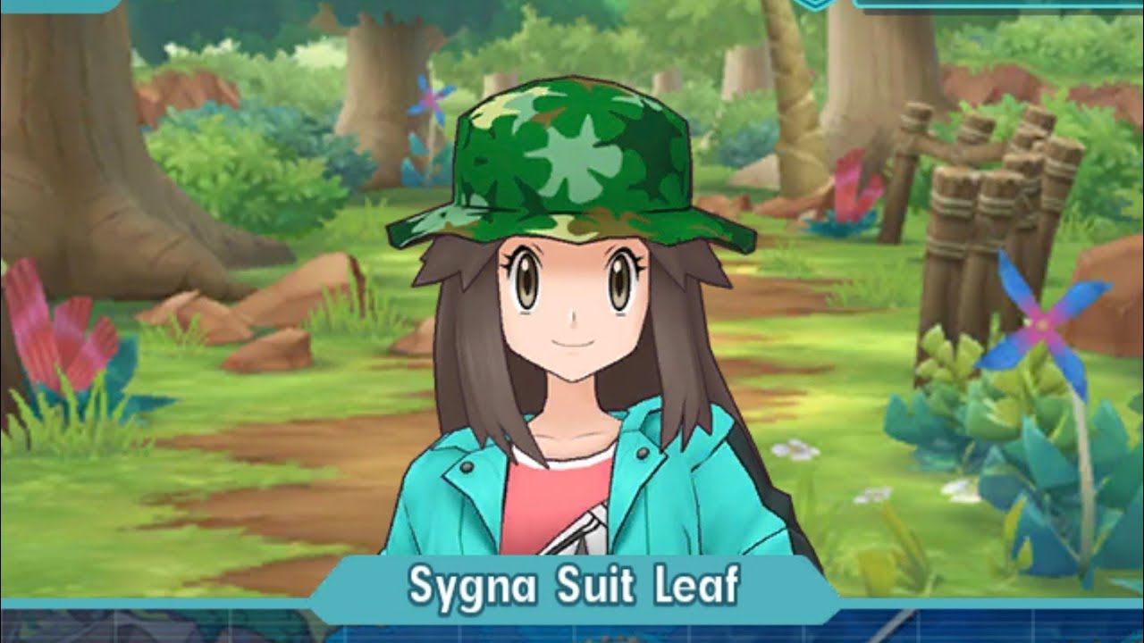 [Pokemon Masters EX] Sync Pair Stories - Sygna Suit Leaf - YouTube