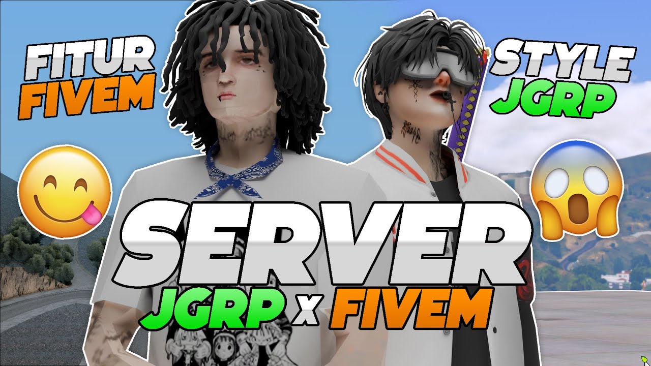 SERVER SAMP STYLE JGRP DAN FIVEM RAME PLAYER !! REVIEW SERVER GTA SAMP ...