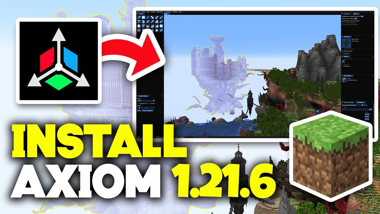 How to Download & Install Axiom Mod for Minecraft 1.21.6 (Litematica ...