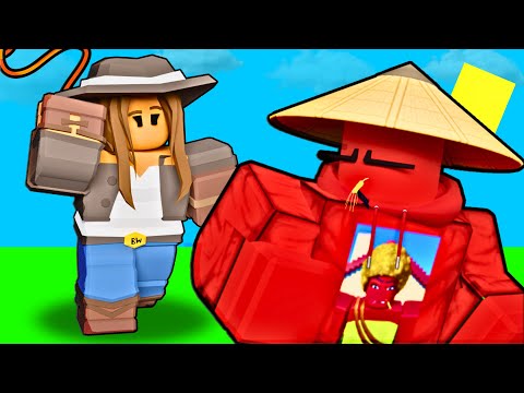 Playing the LASSY KIT.. UNTIL I LOSE! (Roblox Bedwars)