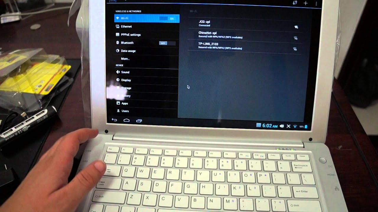ibex Air II Android 4.2 Dual Core Laptop PC (New Android Laptop!) - YouTube