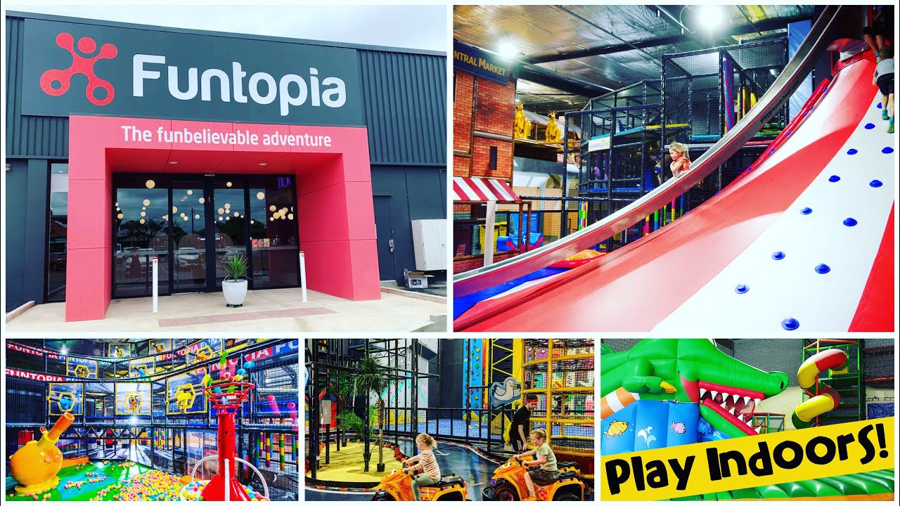 Funtopia Indoor Playground In Adelaide (Australia)🇦🇺 - YouTube