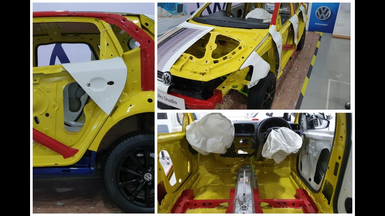 This is why Volkswagen Polo is Safe | Completely tear down car ...