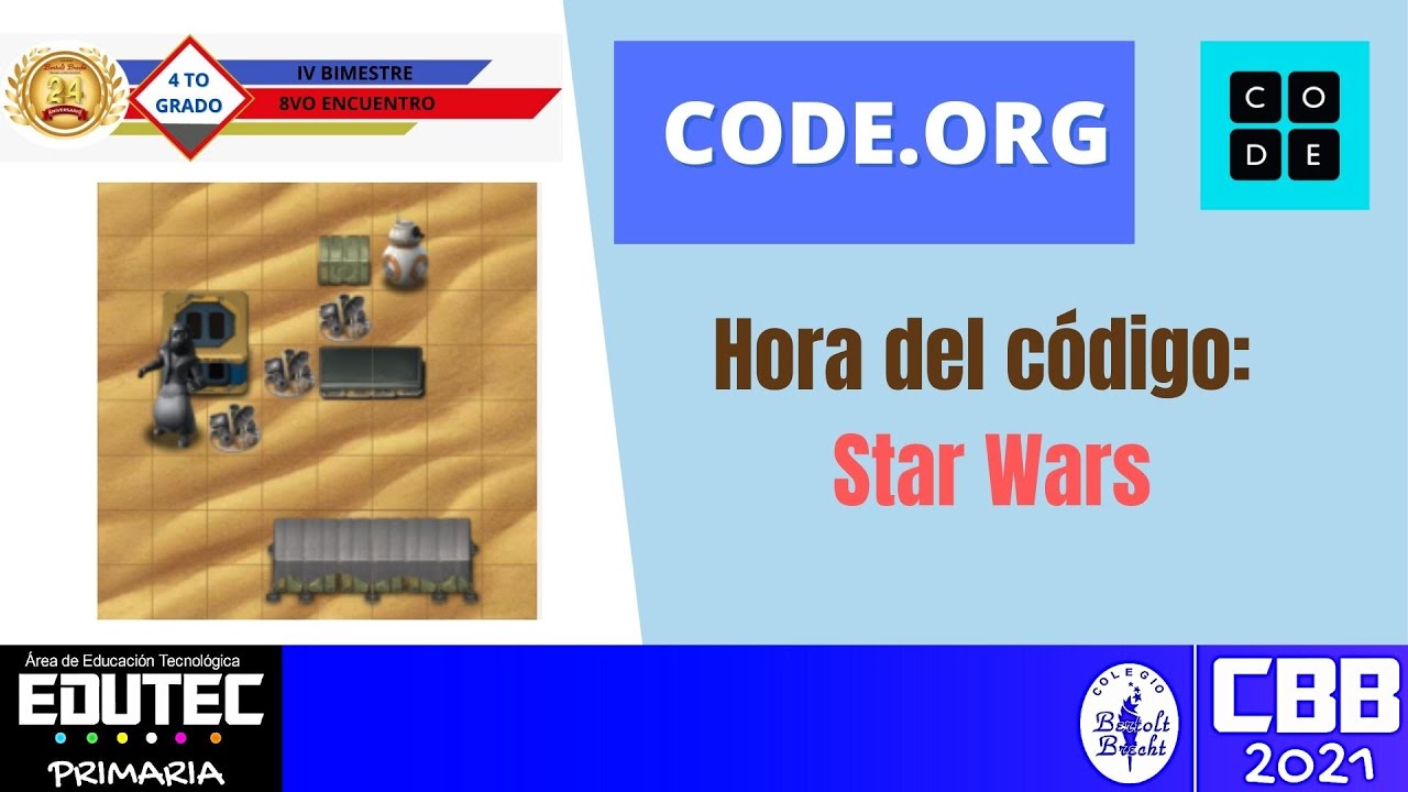 CODE.ORG, HORA DEL CÓDIGO: STAR WARS - YouTube