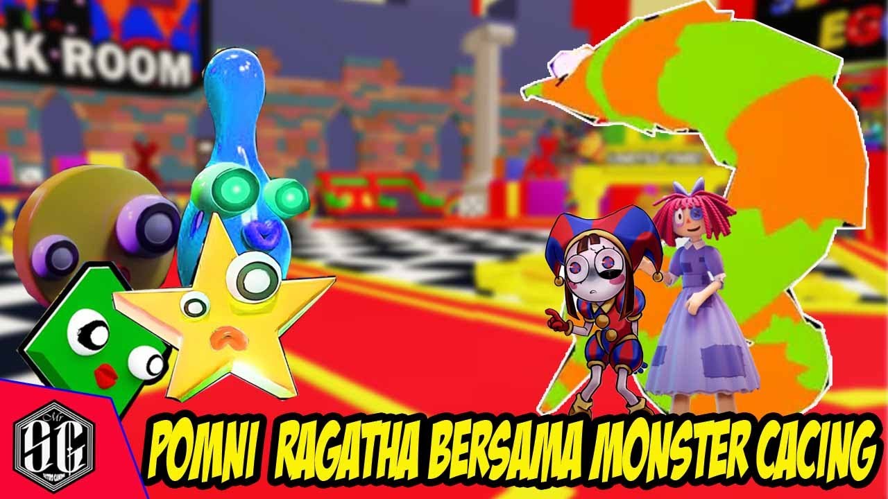 Pomni dan Ragatha Mendapatkan Monster Cacing Kuat di dunia Digital Circus || Circus tower ...