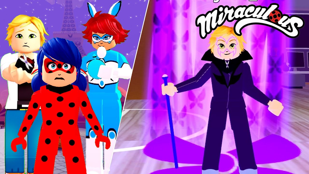 ADRIEN TURNS EVIL NO MIRACULOUS RP - MIRACULOUS ROBLOX! - YouTube