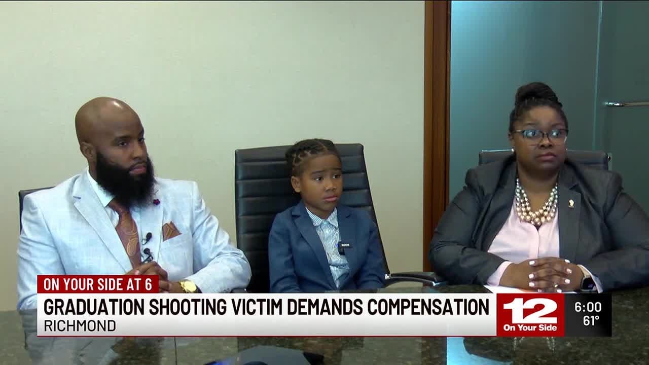 Graduation shooting survivor asks city for compensation - YouTube