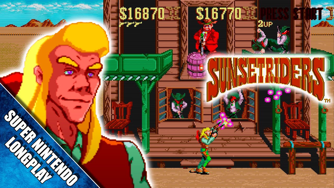 Sunset Riders (SNES) 【Longplay】 - YouTube