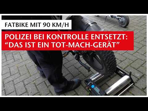 Fatbike-Fahrer in Schüttorf mit 90 km/h erwischt: \